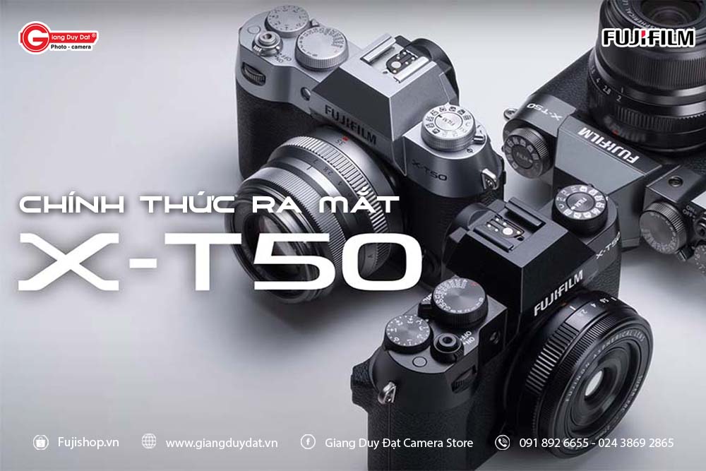 Fujifilm X-T50 đã chính thức ra mắt - Giang Duy Đạt